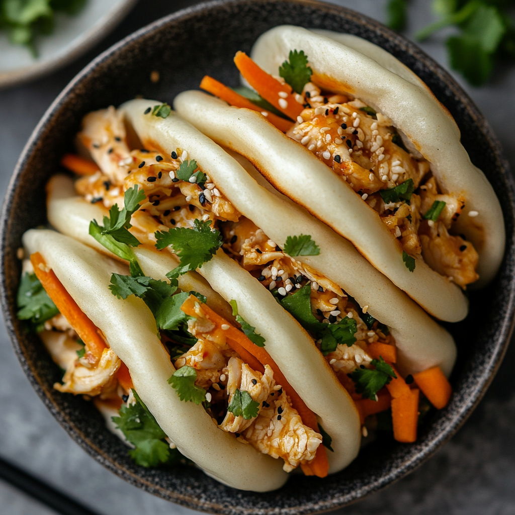 Bao buns with chicken – Happy meala Recipes